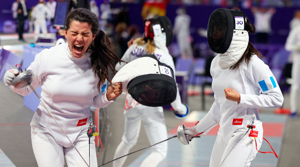 Sophie Hernández completó su primer día en el pentatlón moderno: ¿Qué ...